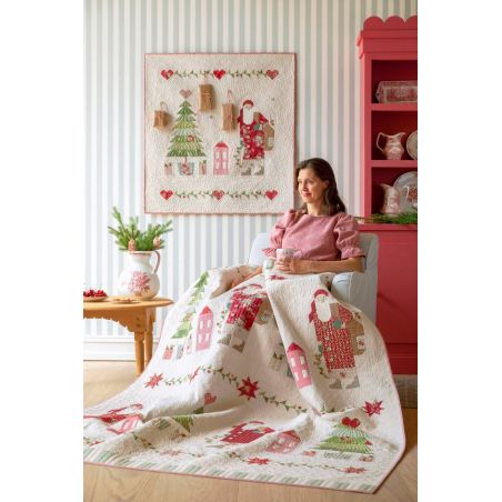 Tilda Quilt Kit Dear Santa Calendar Quilt