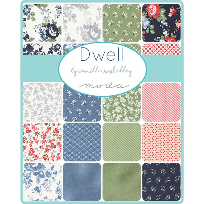 Moda Fabrics Fat Quarter Bundle Dwell